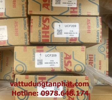 Bạc đạn Asahi UCF209, vòng bi asahi UCF209, Gối đỡ Asahi UCF209